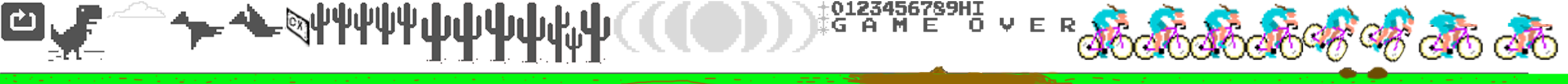 chrome easter egg: t-rex runner